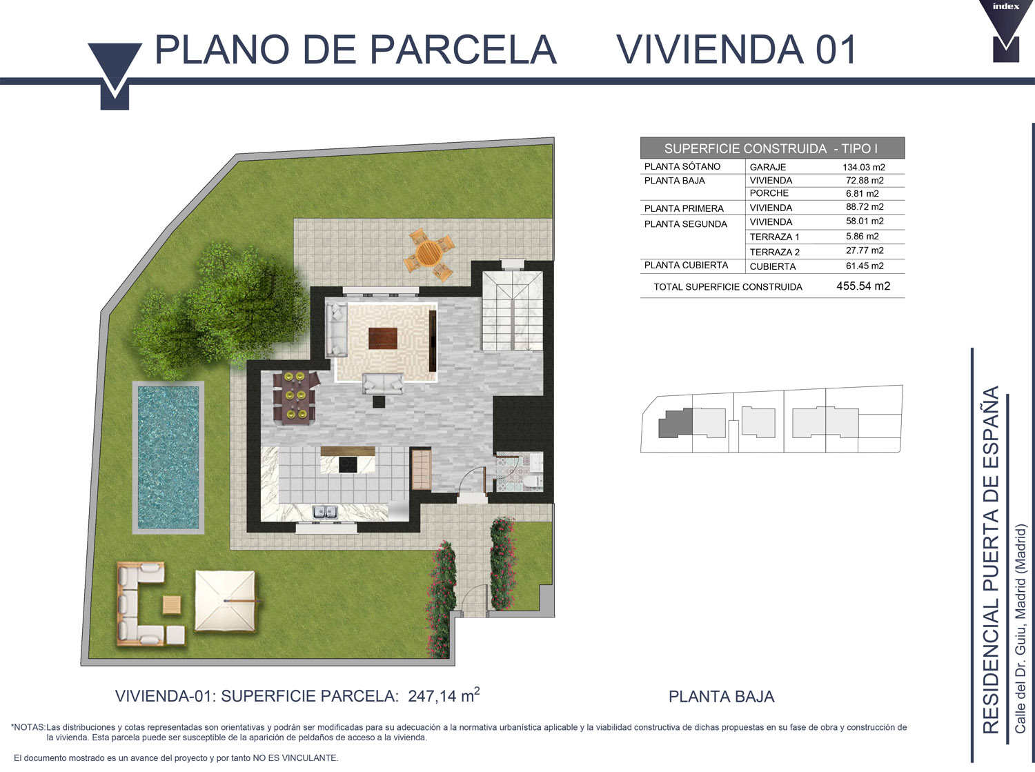 Planos – Residencial Puerta de España
