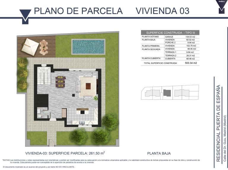 Planos – Residencial Puerta de España